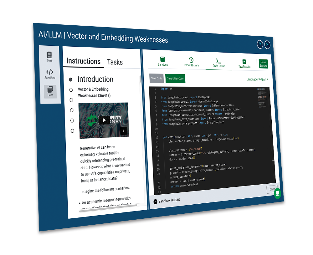 Secure Coding Training Security Journey